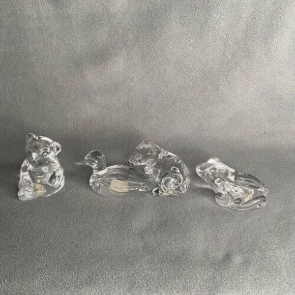 Princess House | Accents | Princess House Pets 24 Lead Crystal Lot Of 4 ...